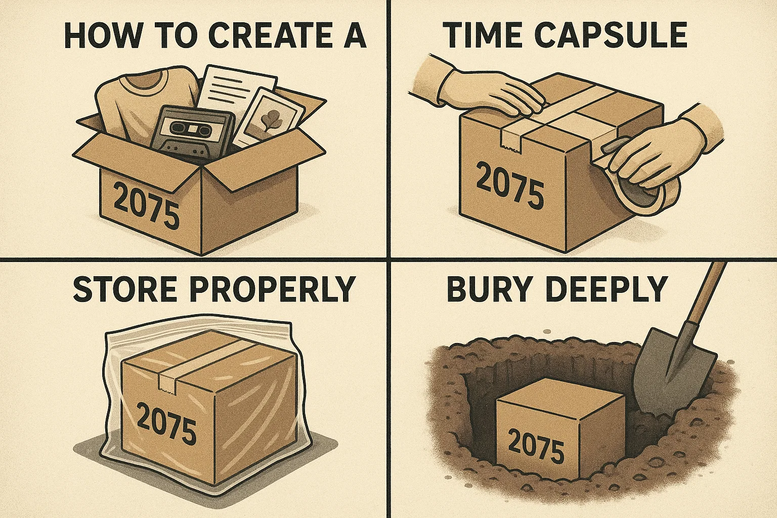 Time Travel in a Box: How to Create a 2075 Time Capsule That Lasts